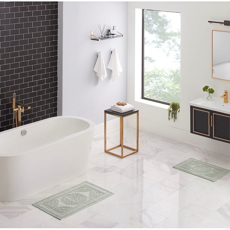 Ophelia & Co. Bosworth 2-Piece Bath Rug Set & Reviews | Wayfair