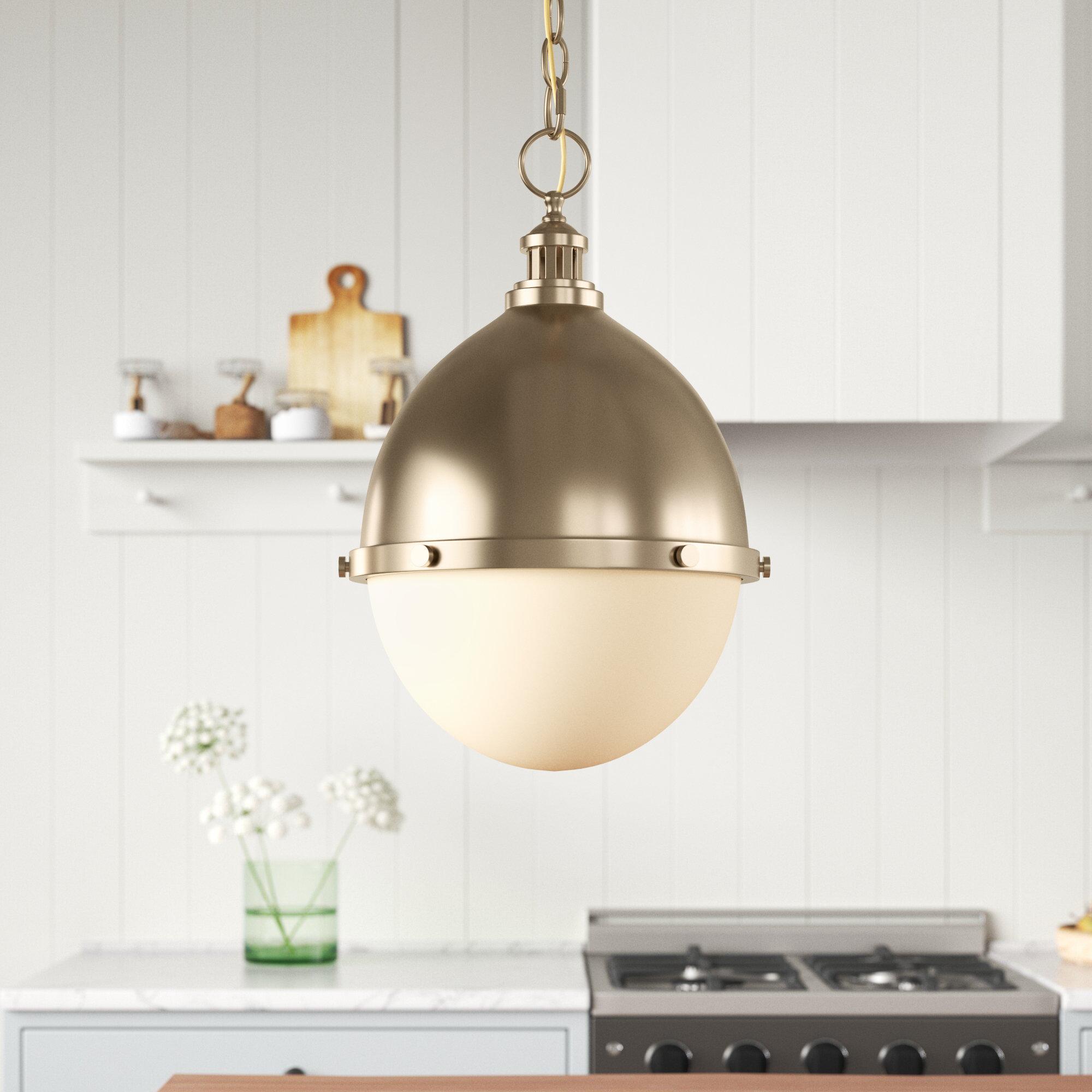 Sand & Stable Haley 1 - Light Single Pendant & Reviews | Wayfair