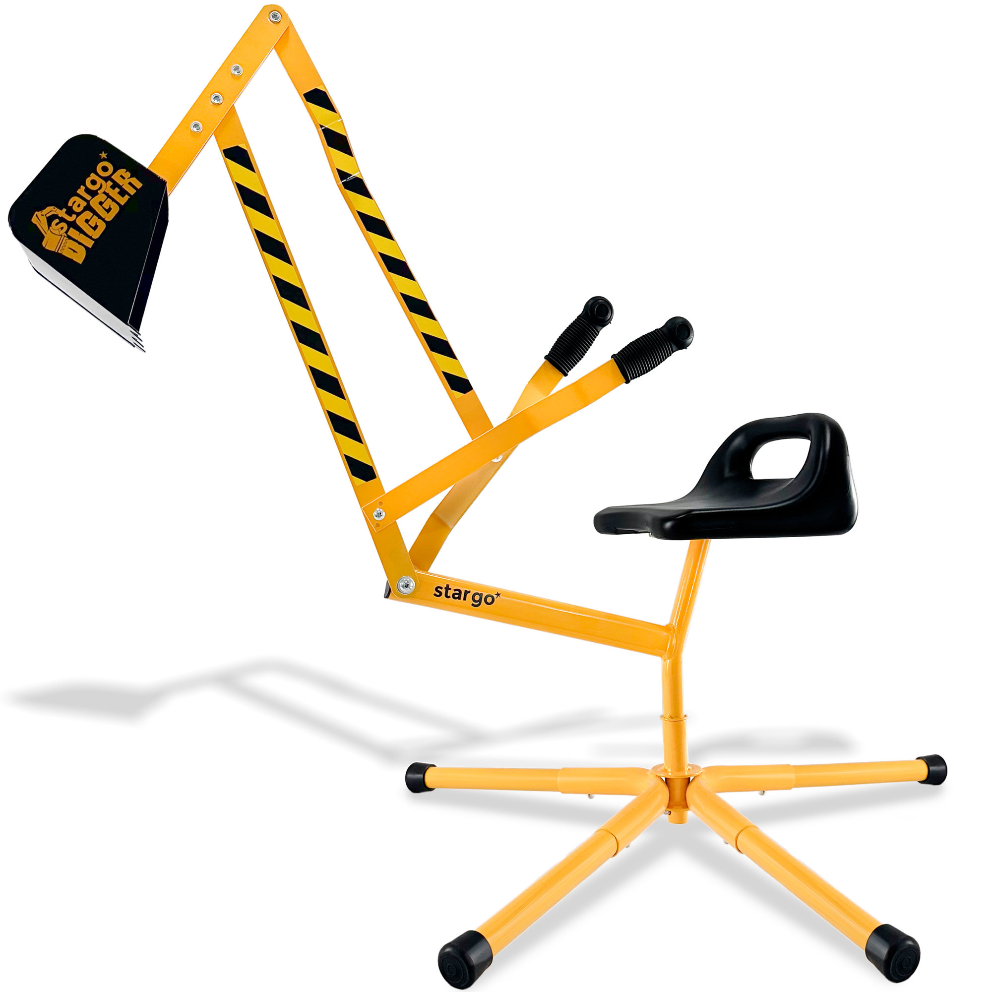 Stargo Sandbox Digger 360 Spin Metal Toy Excavator for Boys & Reviews ...