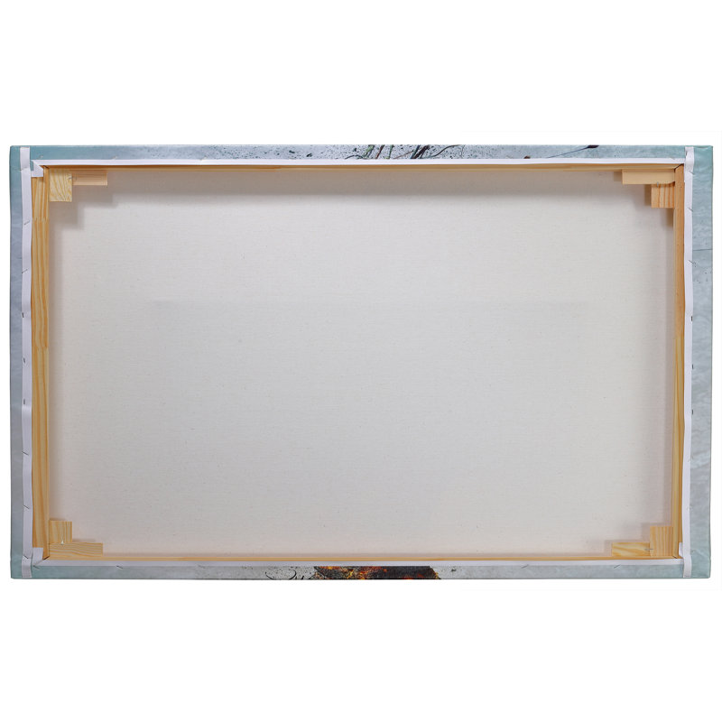 Ebern Designs 'Haiku' Framed Acrylic Painting Print on Canvas | Wayfair