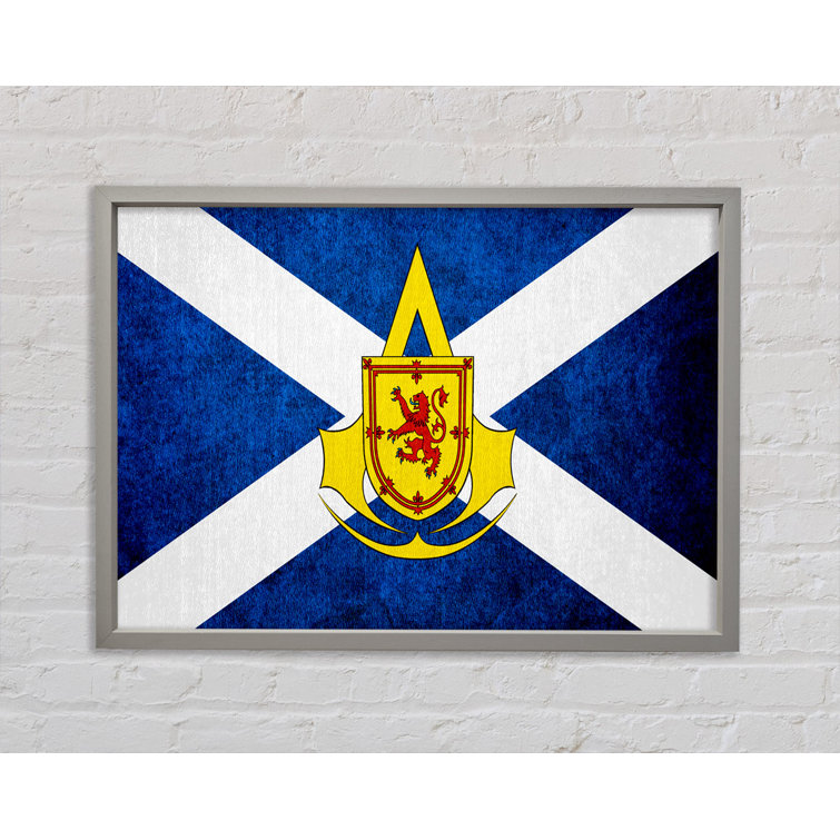Bright Star Scottish Guild Flag - Single Picture Frame Art Prints on ...