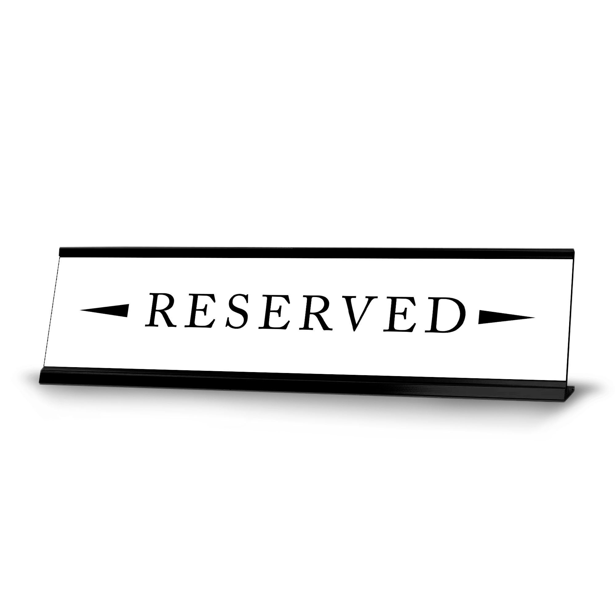 Signs ByLITA Reserved Desk Sign | Wayfair