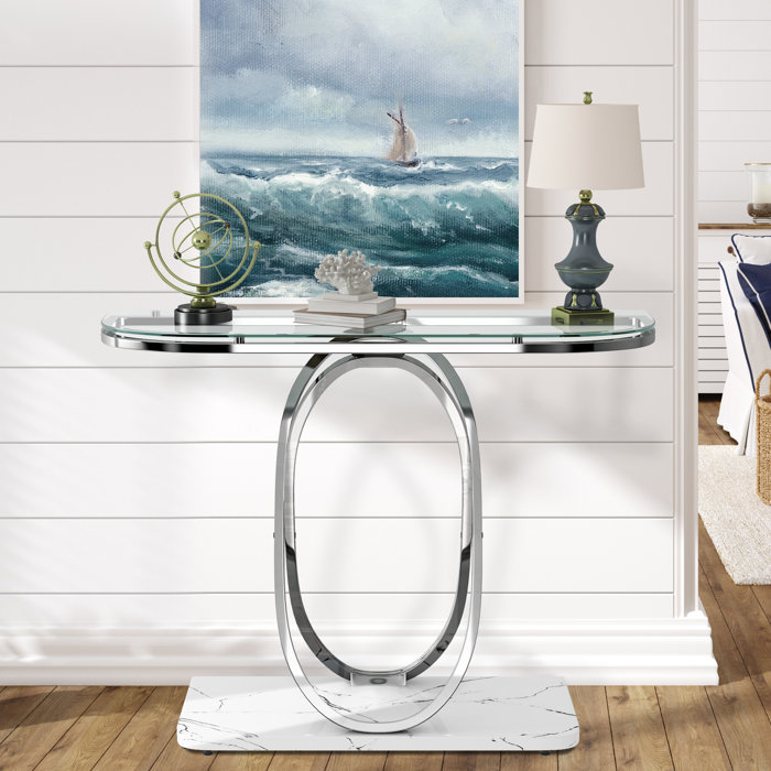 Willa Arlo Interiors Germania 43.3" Console Table & Reviews | Wayfair