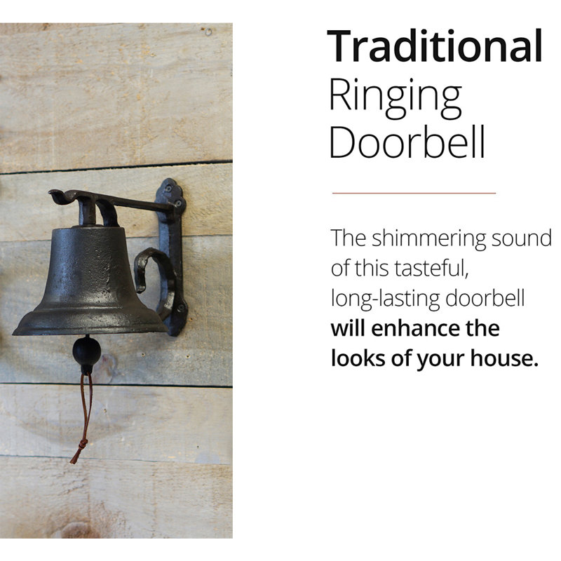 August Grove® Doorbell Hanging Bell & Reviews | Wayfair