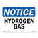 SignMission OSHA Notice - Hydrogen Gas Sign | Heavy Duty Sign Or Label ...