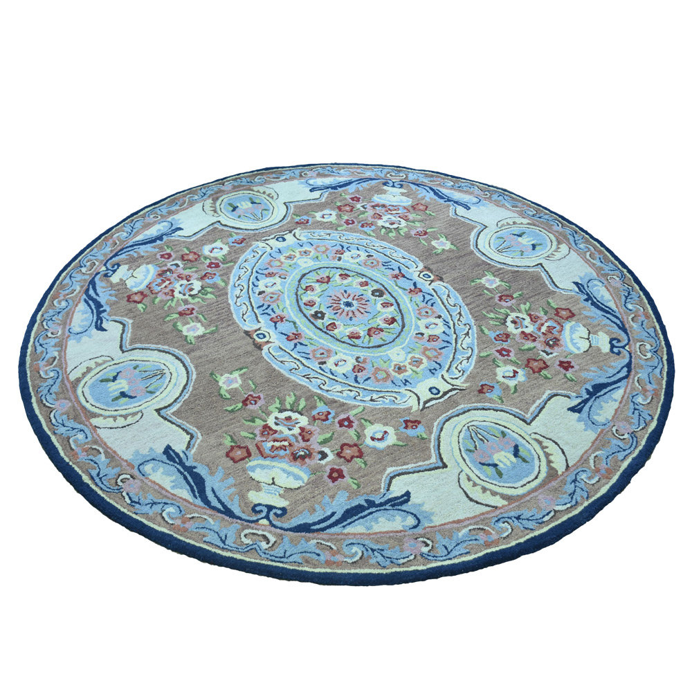 Bloomsbury Market Gwylan HAND TUFTED WOOL ECO-FRIENDLY AREA RUGS, Light ...