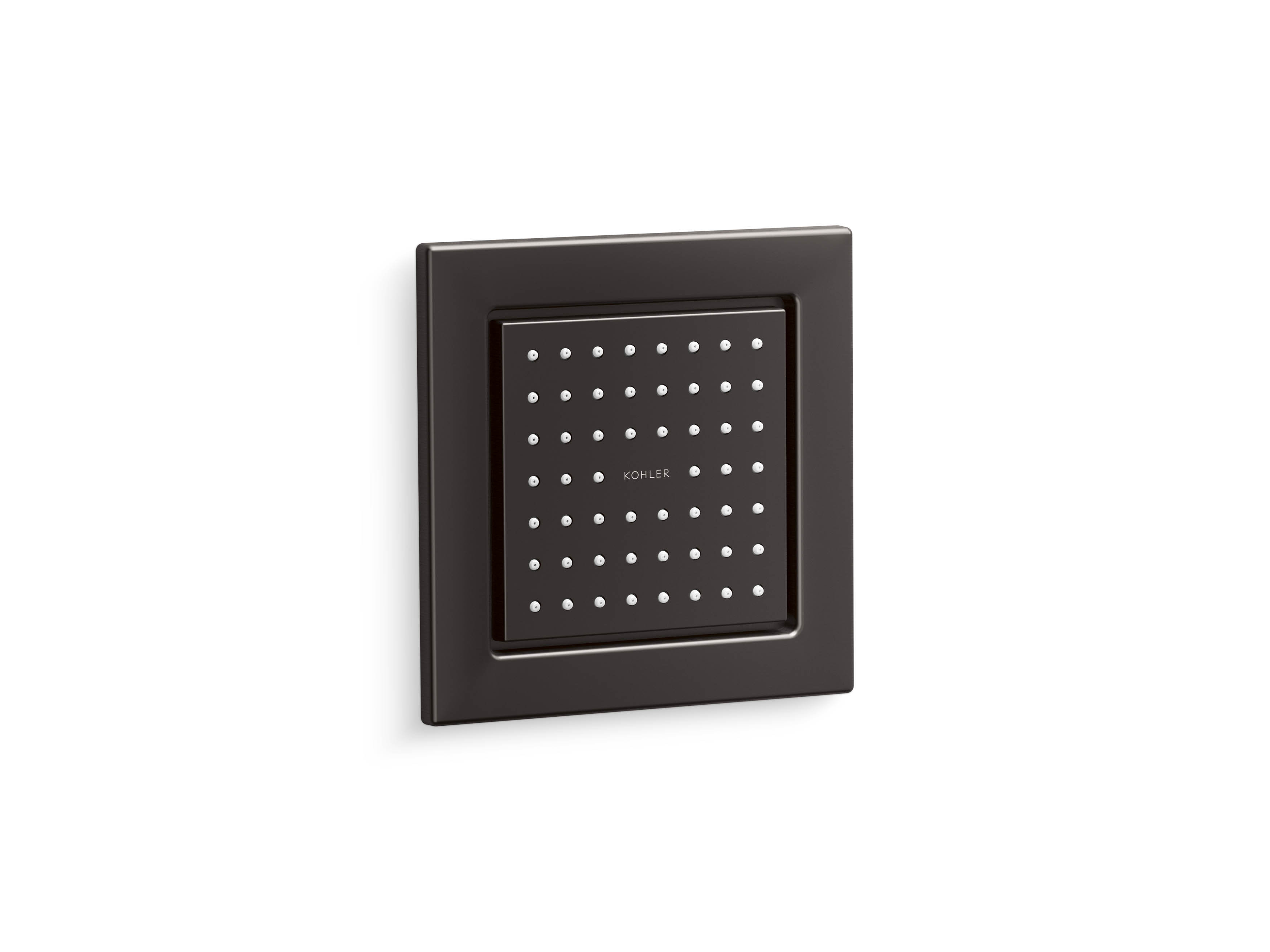 Kohler Watertile Square 54-Nozzle Single-Function Body Spray," 2.5 Gpm ...