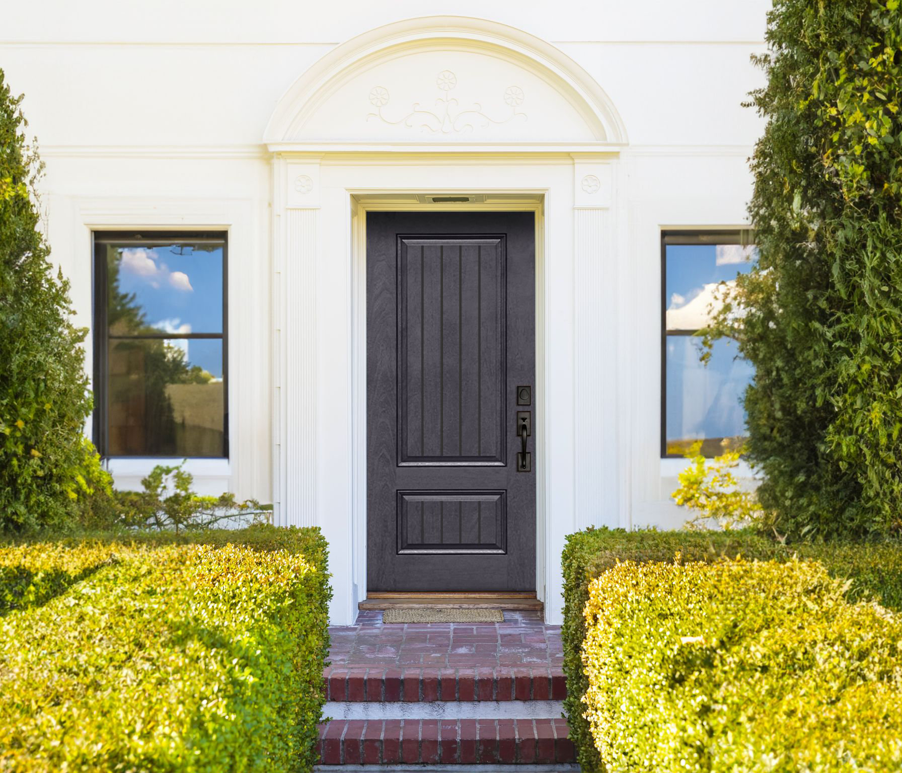 Knockety Fiberglass Prehung Front Entry Doors | Wayfair