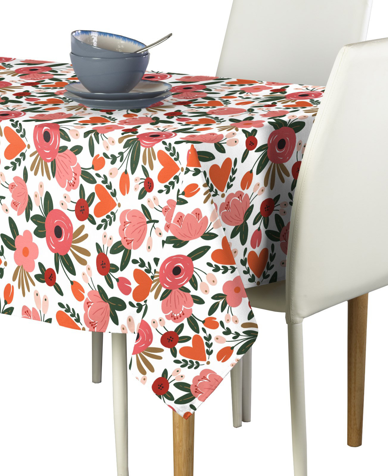 East Urban Home Castina Floral Bloom Tablecloth | Wayfair