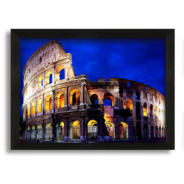 Brayden Studio Colosseum In Rome - Single Picture Frame Art Prints on ...