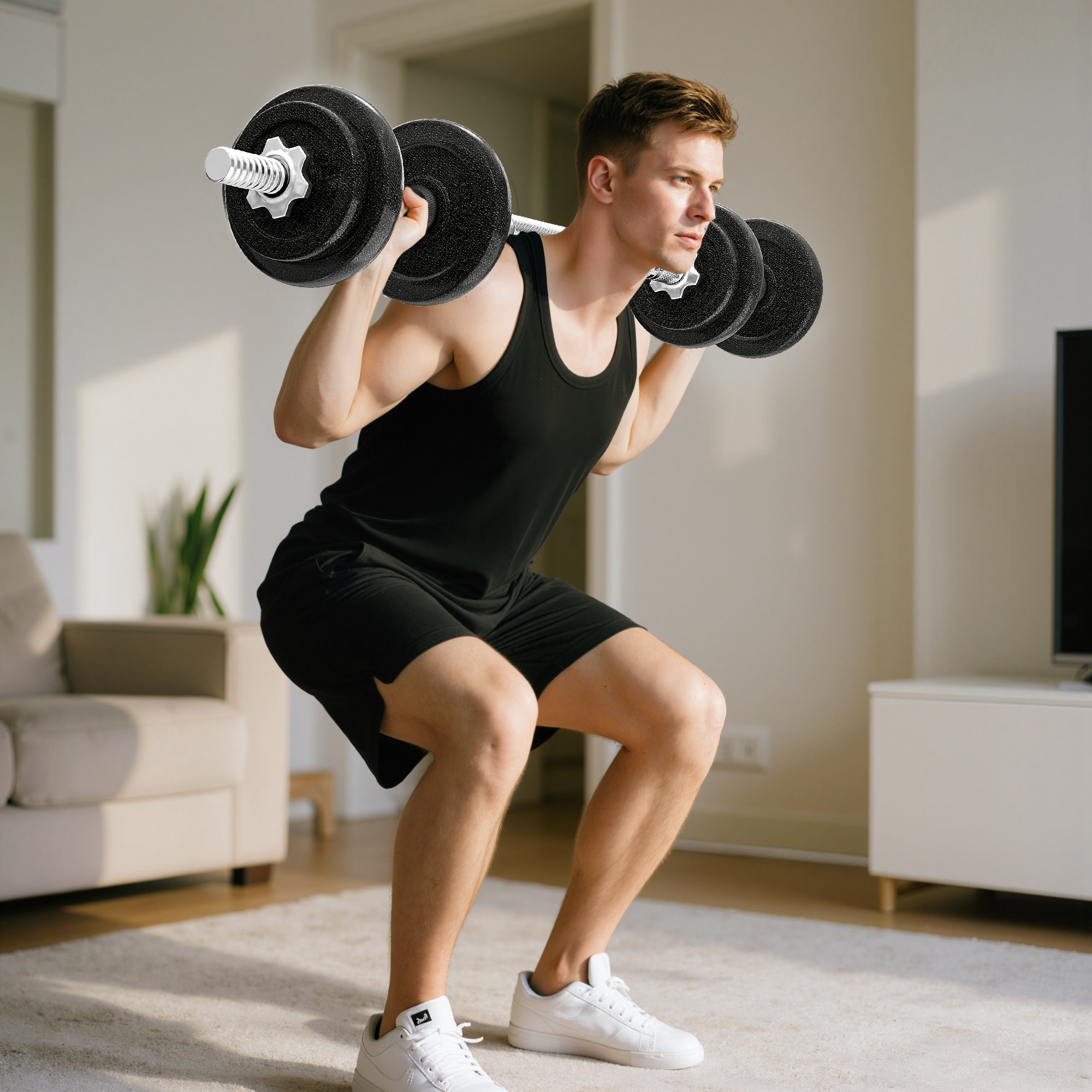 HOMCOM Barbell Set | Wayfair.co.uk