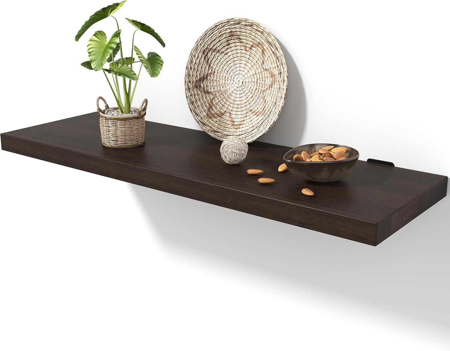 ERTCHUE RIED 36-Inch Floating Shelves For Wall, Natural Wood Wall ...