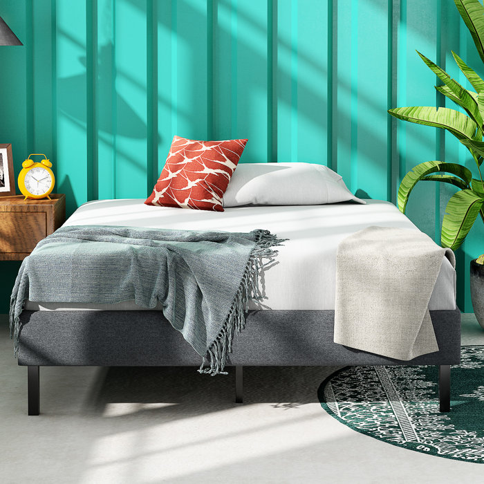 Zipcode Design™ Aster Simple No Headboard Upholstered Bed & Reviews ...