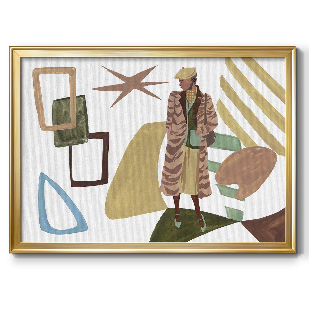 Winston Porter Vintage Vibes I Framed On Canvas Print | Wayfair