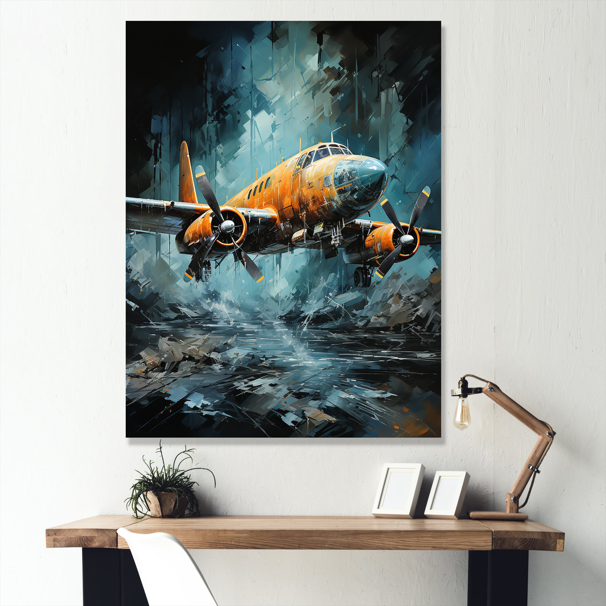 Design Art Military Aircraft Aerial Reconnaissance - Military Wall Art ...