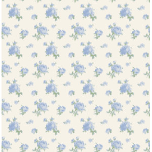 LoveShackFancy Rose Small Print 33' L x 20.5" W Wallpaper Roll ...