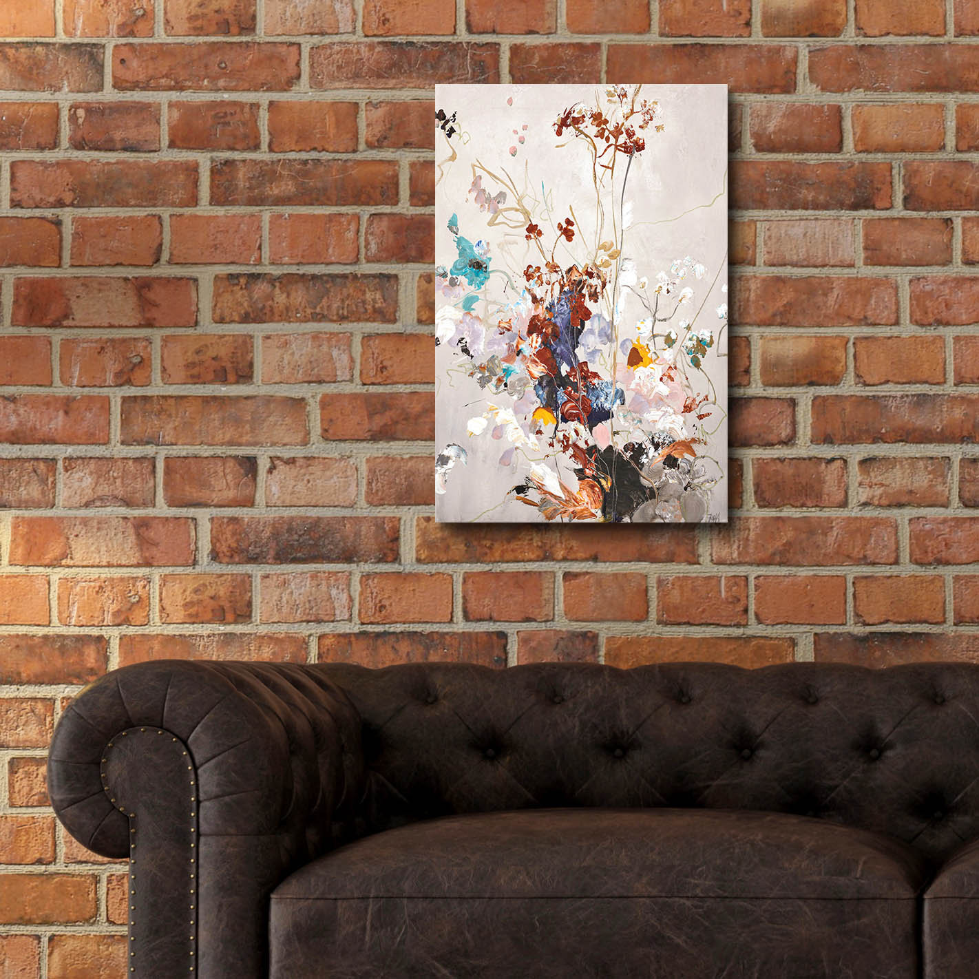 Winston Porter 'Abstract Flower 3' by Design Fabrikken Acrylic Wall Art ...