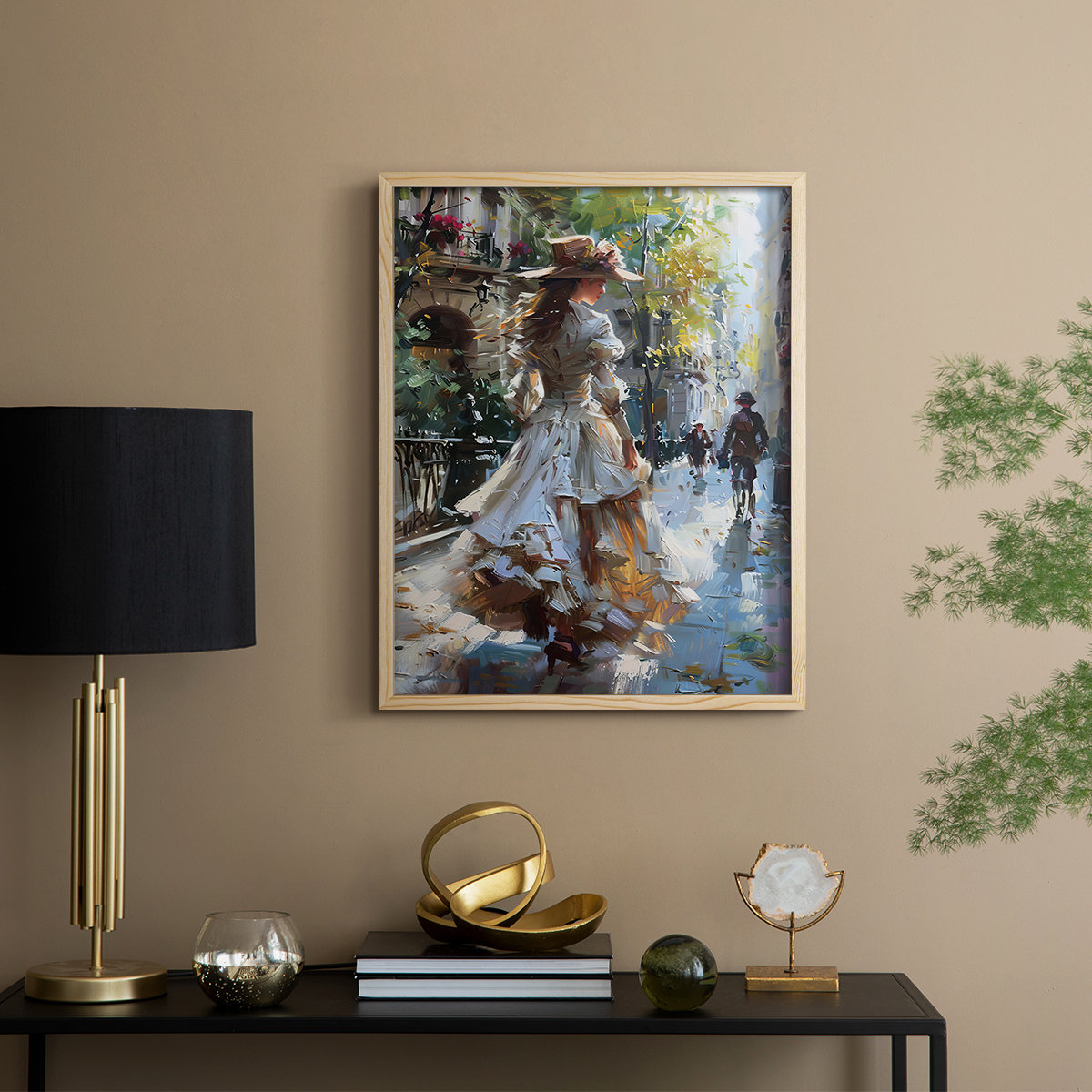 Charlton Home® WOMEN Series DCLX Framed Print - Solid Wood | Wayfair