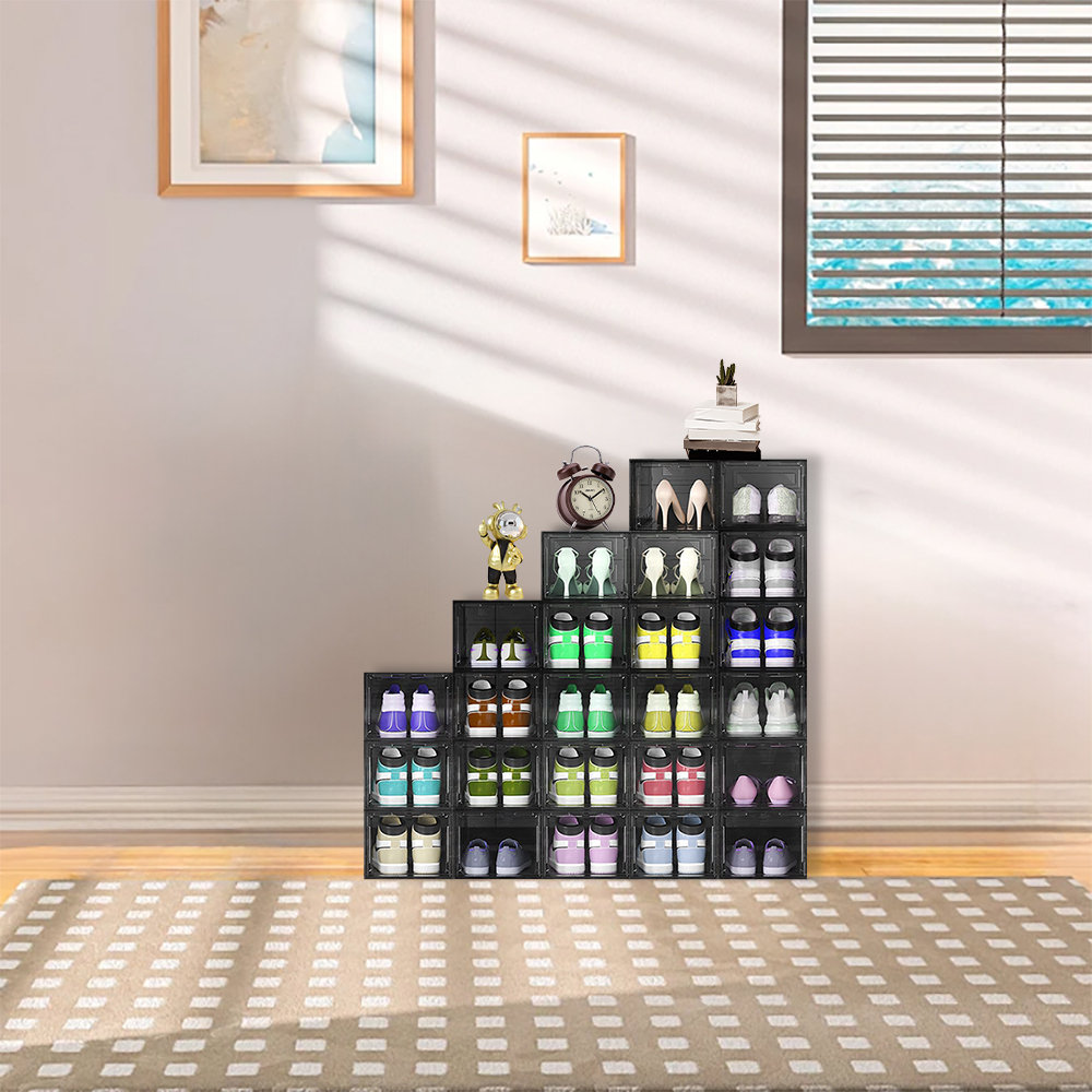 LIWEI 24 Pack Shoe Box | Wayfair