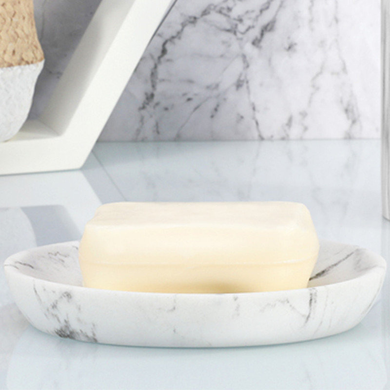 Latitude Run® Soap Dish,Resin Soap Tray Soap Holder Container Box ...