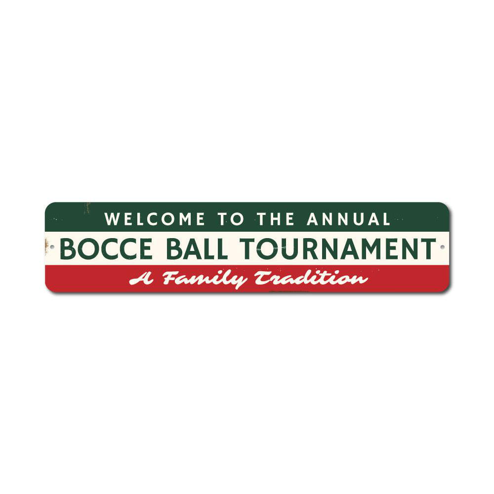 Lizton Sign Shop, Inc Bocce Ball Tournament Custom Aluminum Sign | Wayfair