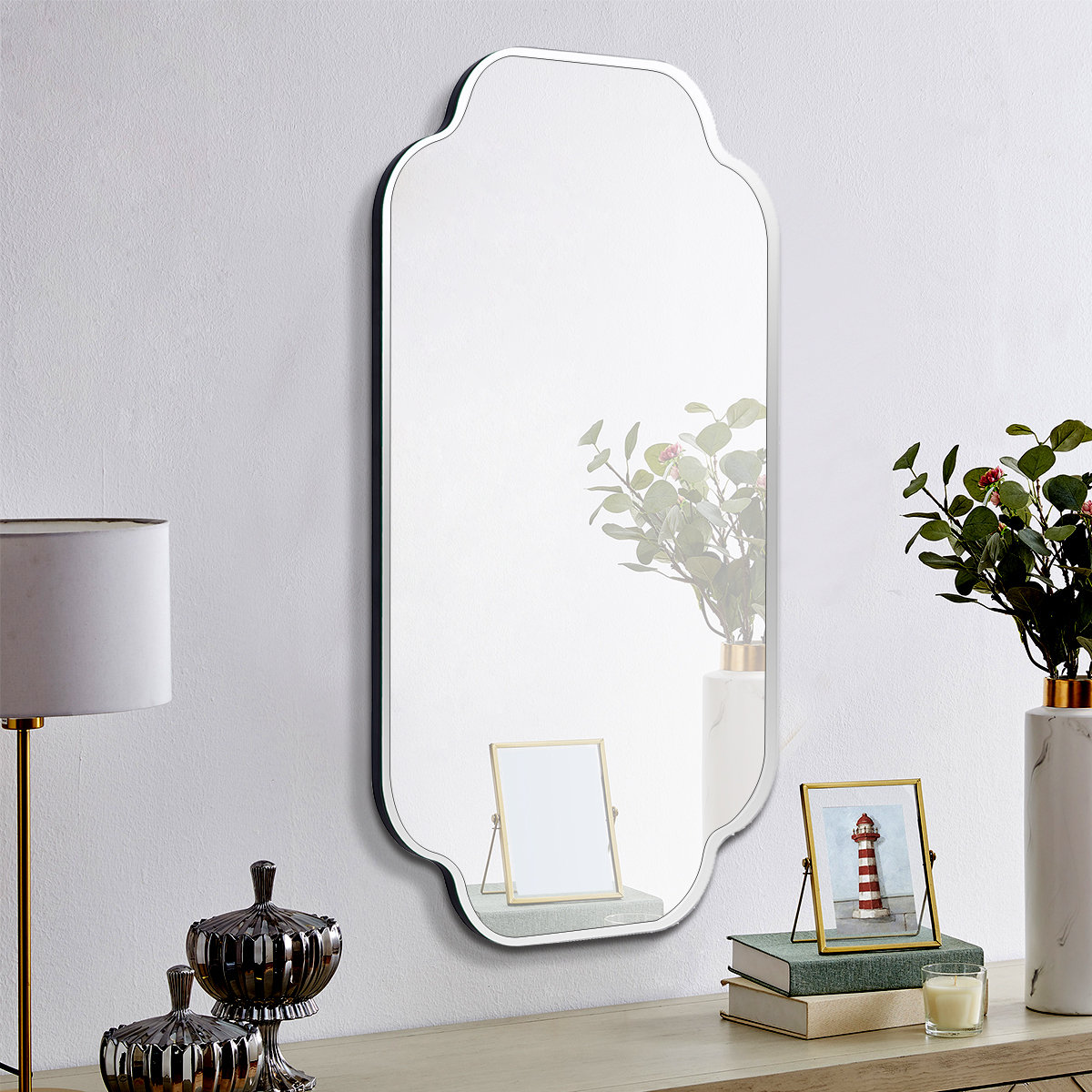 Red Barrel Studio® Wall Mounted Accent Mirror & Reviews | Wayfair