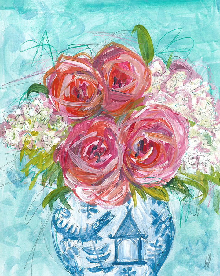 Chelsea Art Studio Still Life 302 by Kelly O'Neal - Floater Frame ...