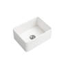 YUETAODIANZI White Farmhouse Sink Deep Apron Sink Undermount Farmhouse ...