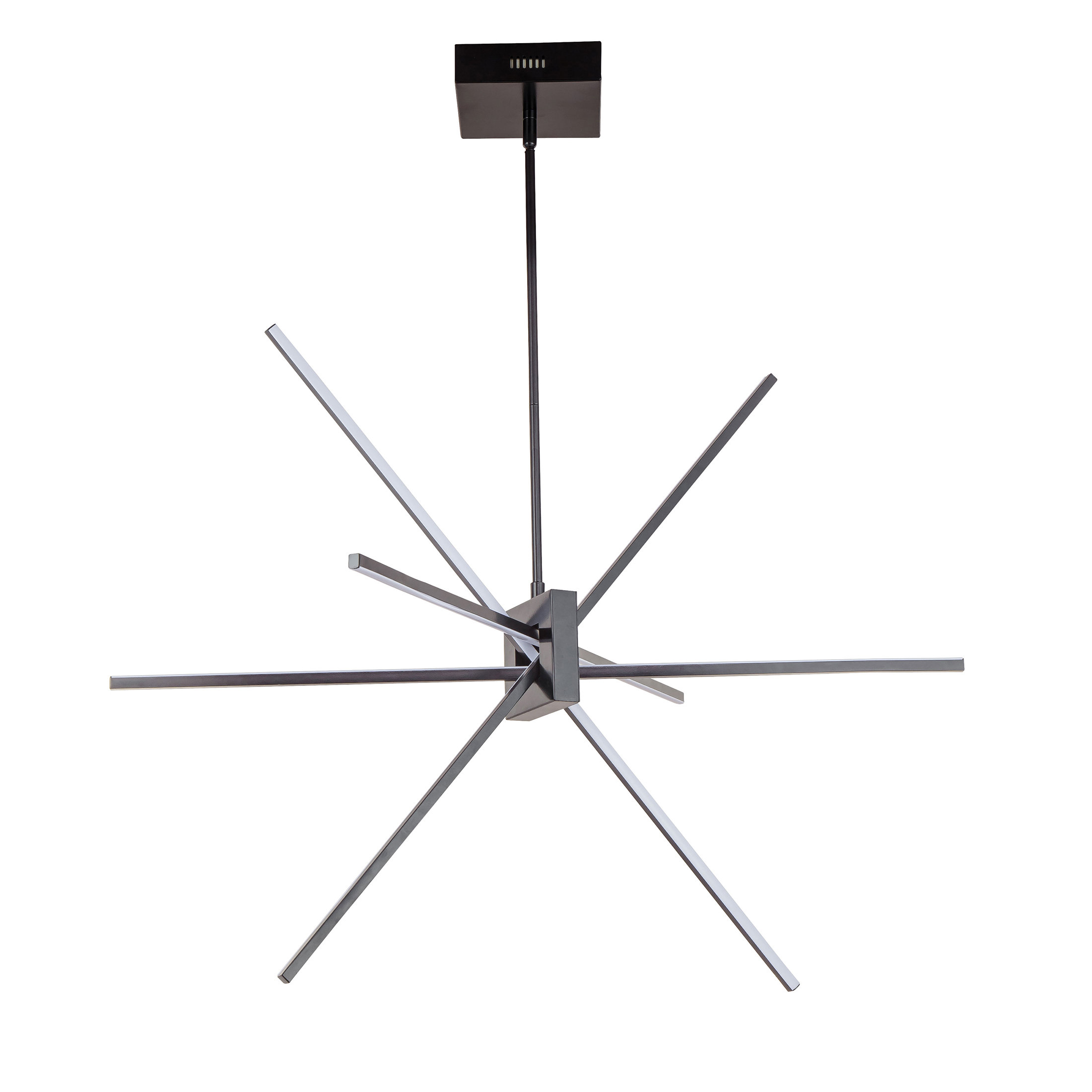 Orren Ellis Summit Light Sputnik Modern Linear LED Chandelier ...