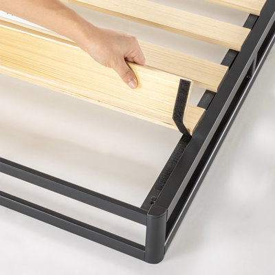 Mellow Metal Box Spring with Wood Slats & Reviews | Wayfair