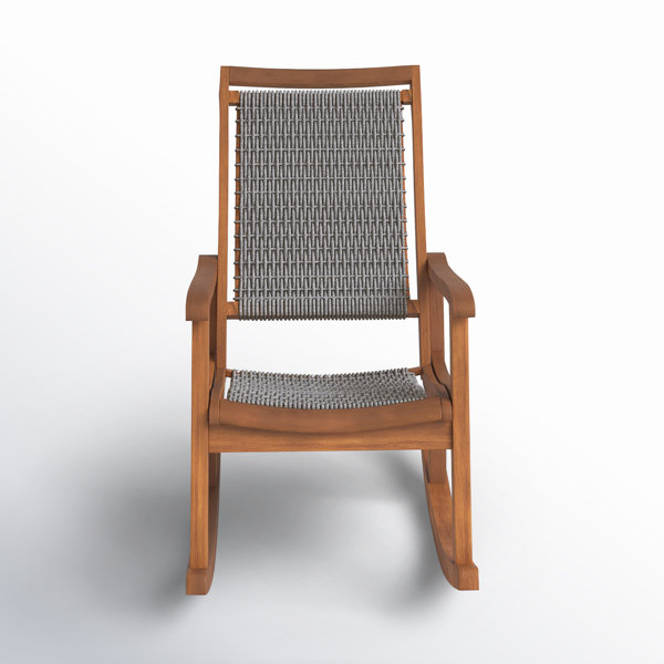 Birch Lane™ Arnot Rocking Solid Wood Chair & Reviews | Birch Lane