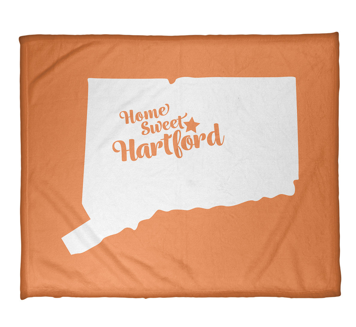 ArtVerse Hartford Connecticut Fleece Throw | Wayfair