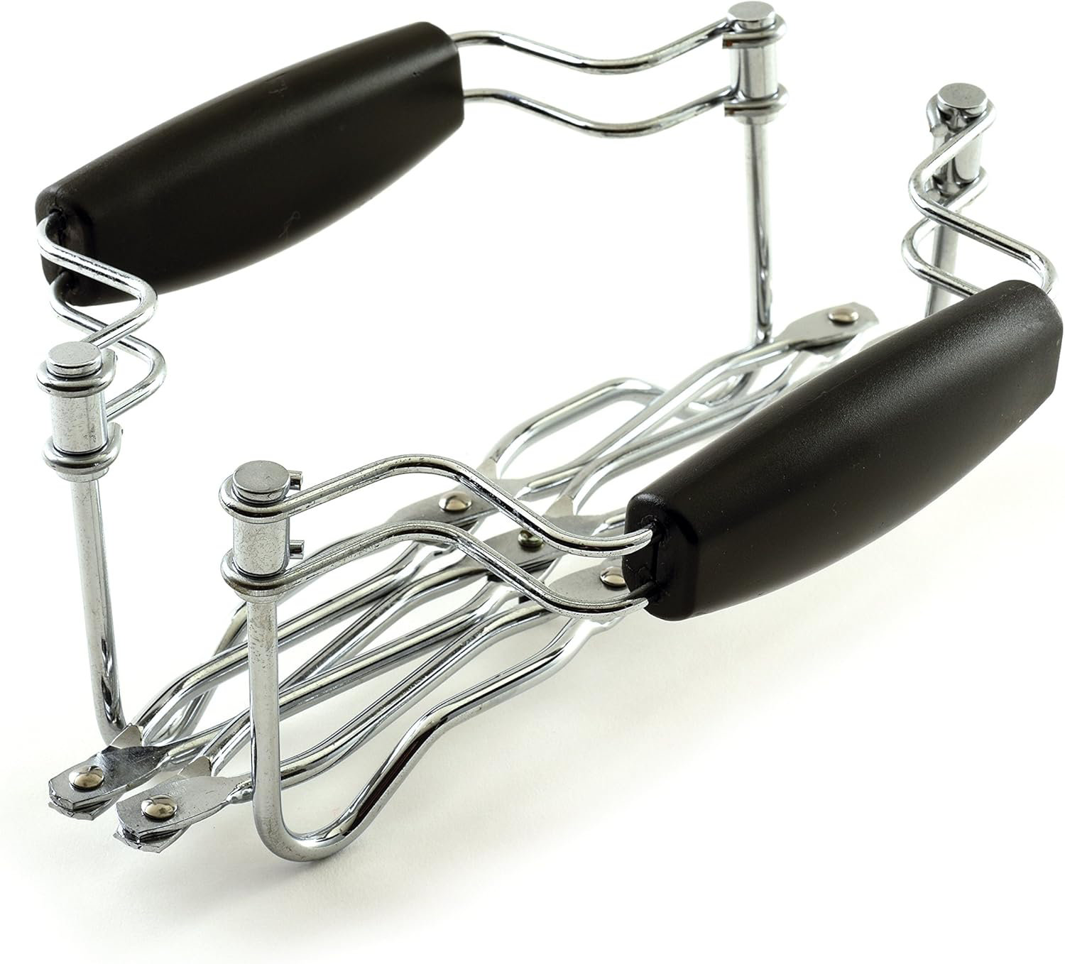 Norpro 412 Adjustable Expanding Metal Trivet & Hot Plate Holder, Chrome ...