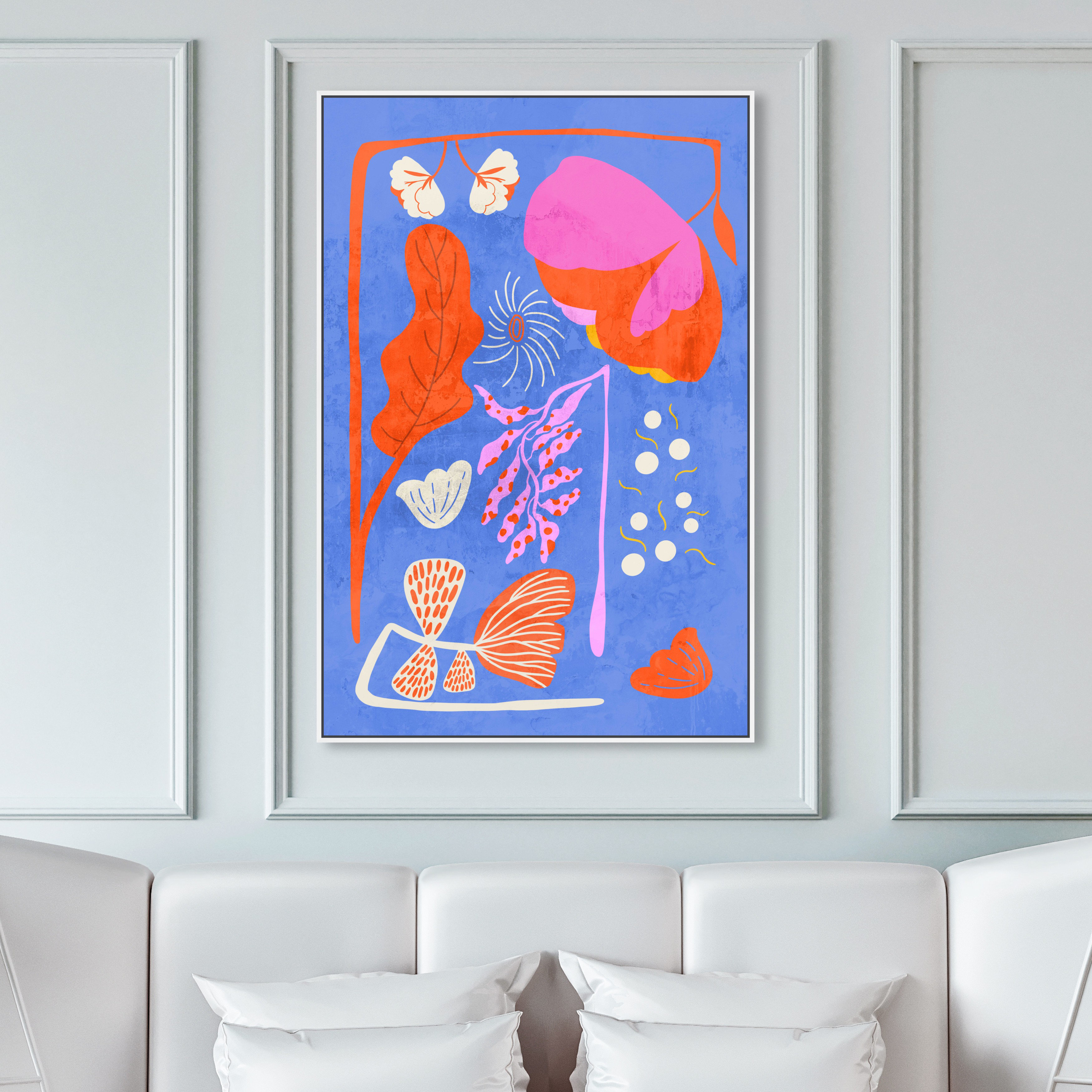 Red Barrel Studio® Subsoil Reaping - Floater Frame Graphic Art on ...