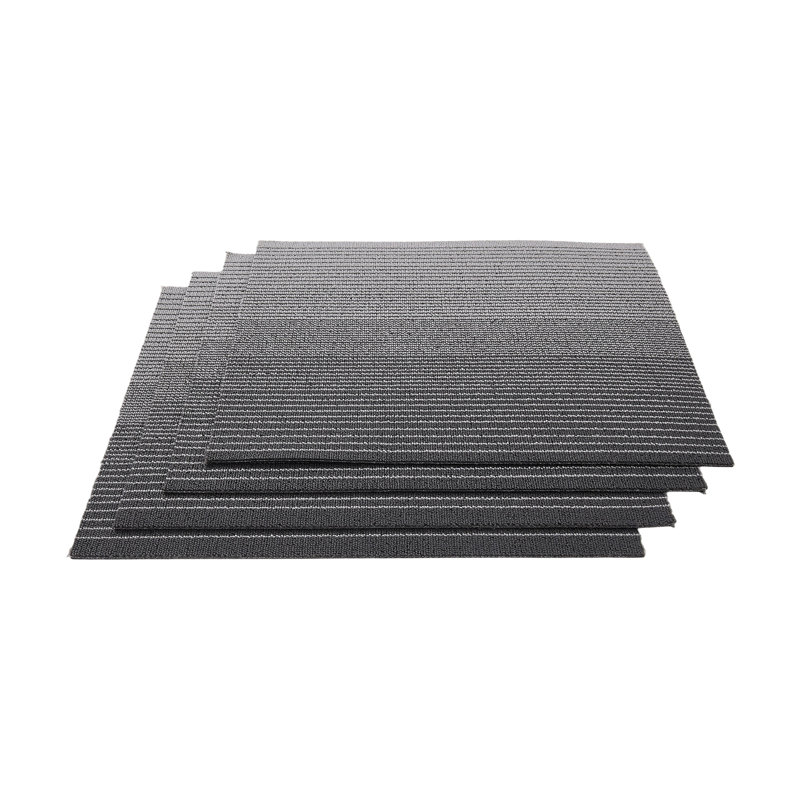 Metro Lane 50cm W x 50cm L Textured Cut And Loop Polypropylene Plastic ...