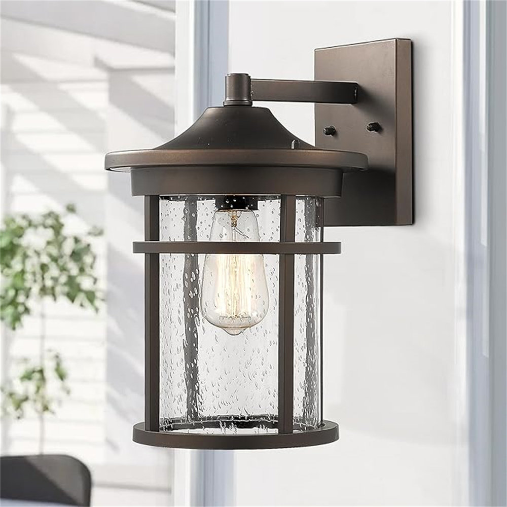 17 Stories Outdoor Wall Mount Light Fixture, Outdoor Wall Sconce, Large ...