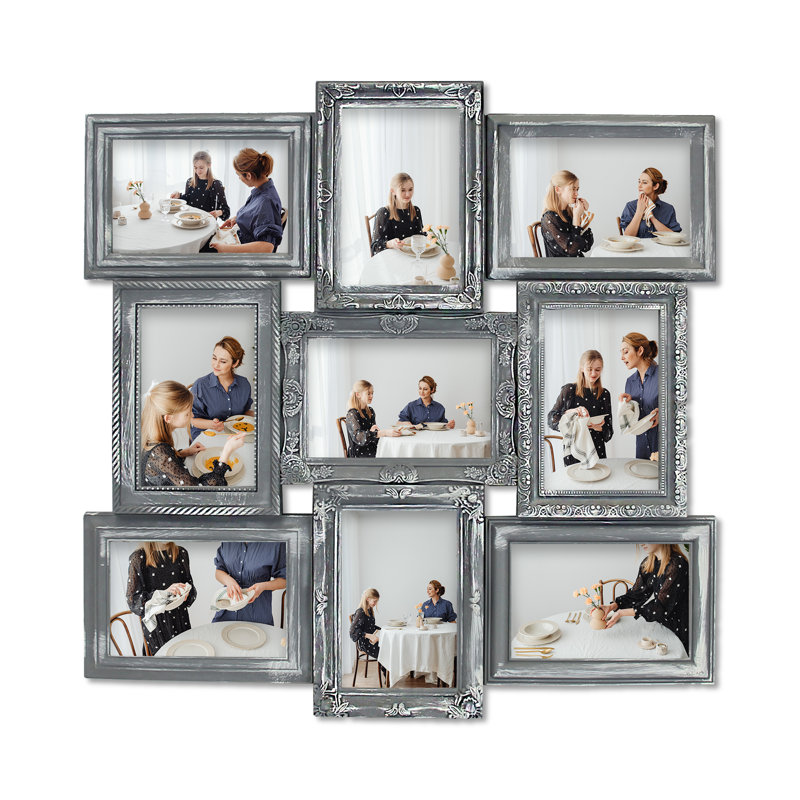 Ophelia & Co. Croland 9 Opening Collage Picture Frame & Reviews | Wayfair