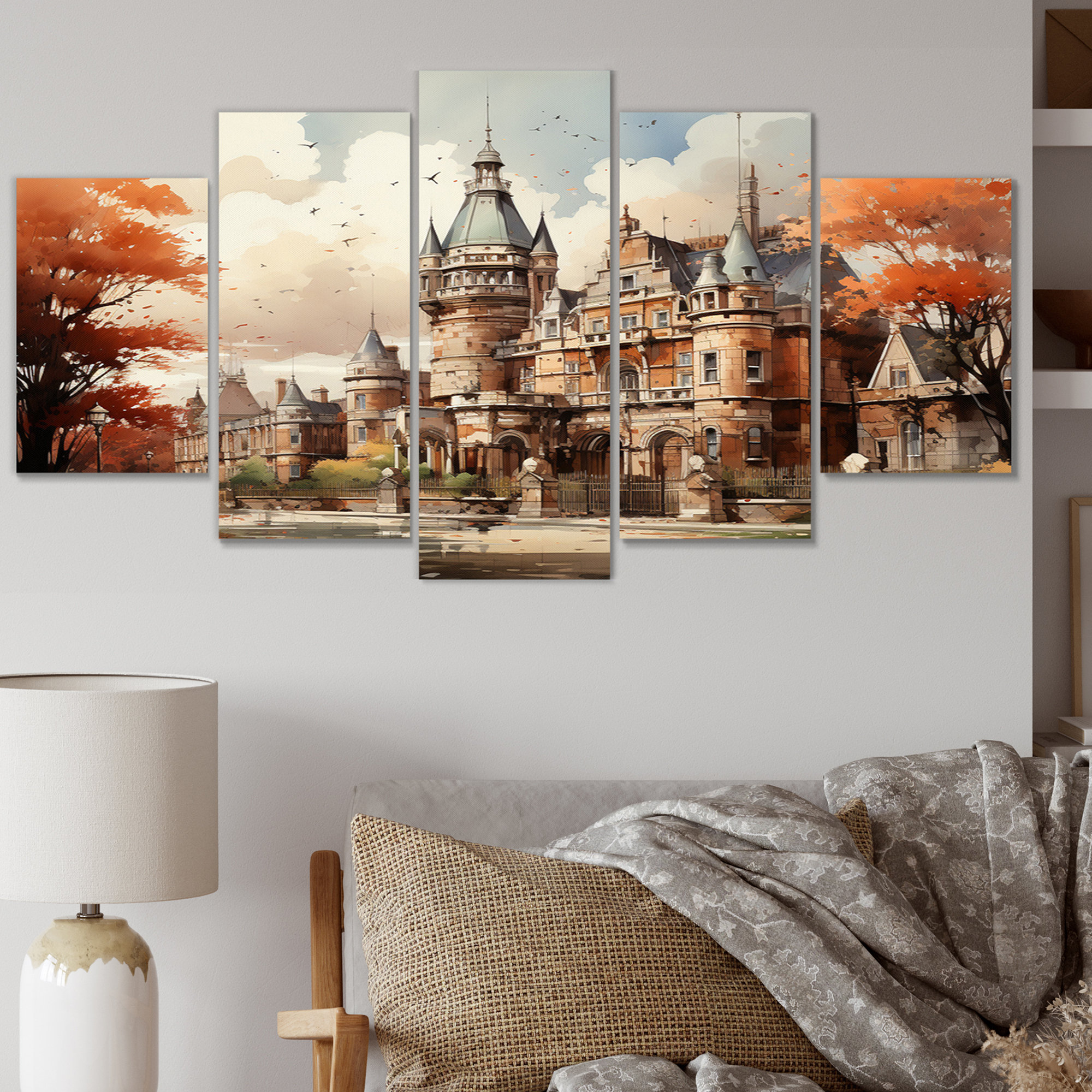 Alcott Hill Ireland Dublin Castle Extremely I - Ireland Canvas Print ...