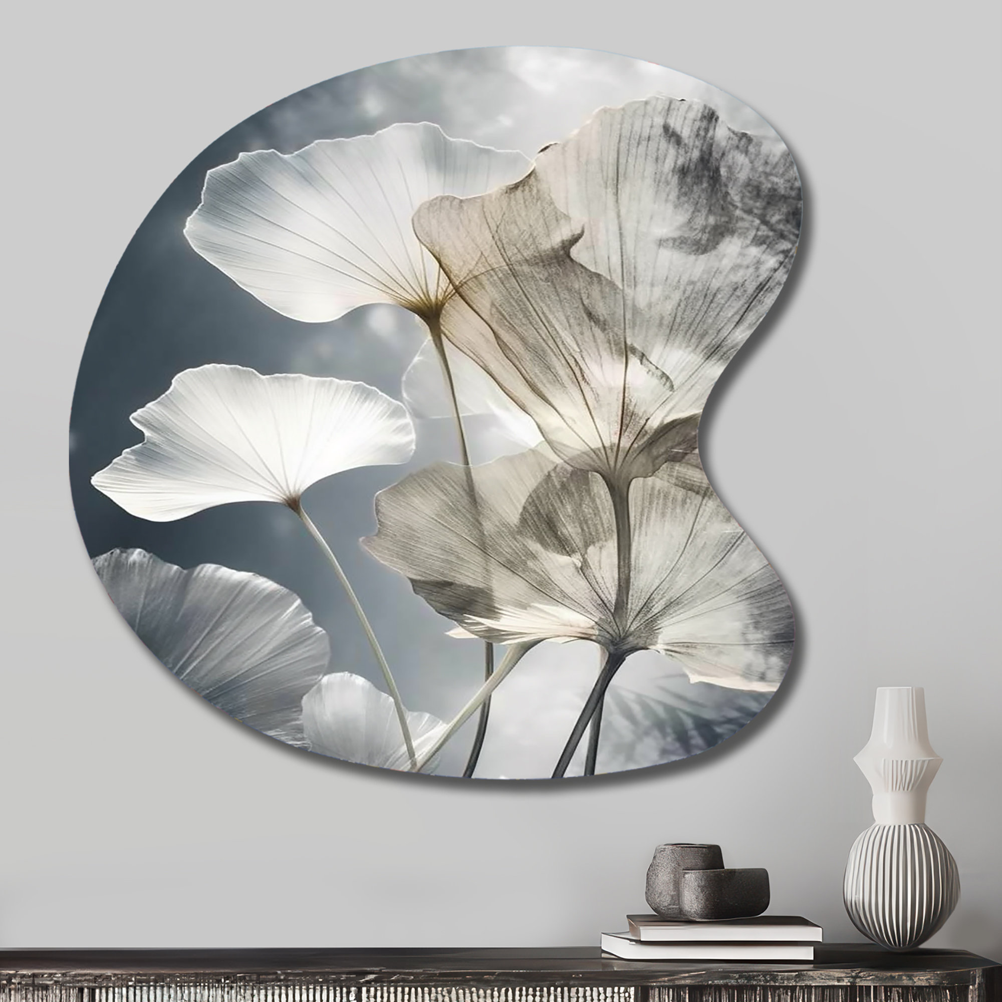 Design Art Tropical Palm Art For Ginkgo Art III - Unique Shape Palms ...