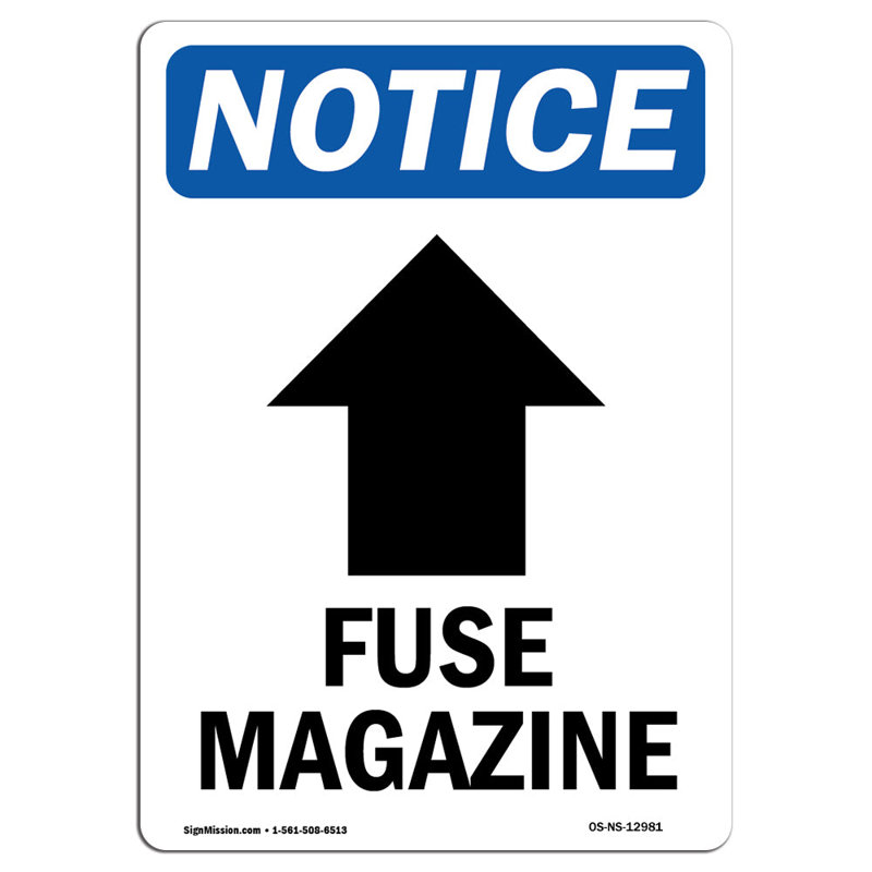 SignMission Fuse Magazine Sign | Wayfair