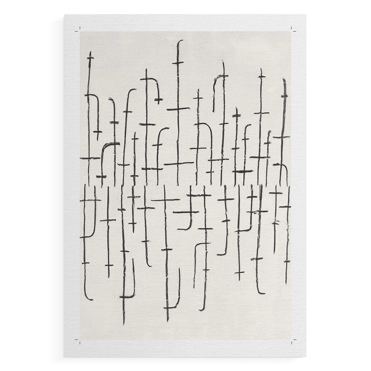 Alcott Hill® Vertical Arrangement II -Canvas Print Only - NOT FRAMED ...