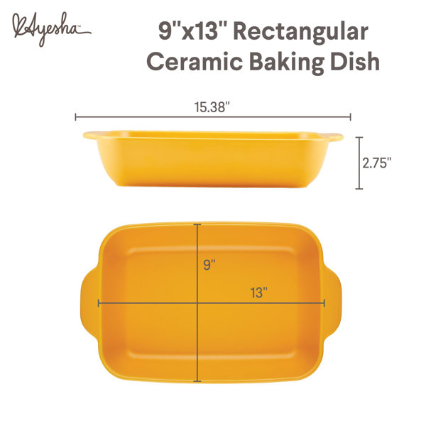 Ayesha Curry Rectangular Ceramic Baking Dish, 9-Inch x 13-Inch | Wayfair