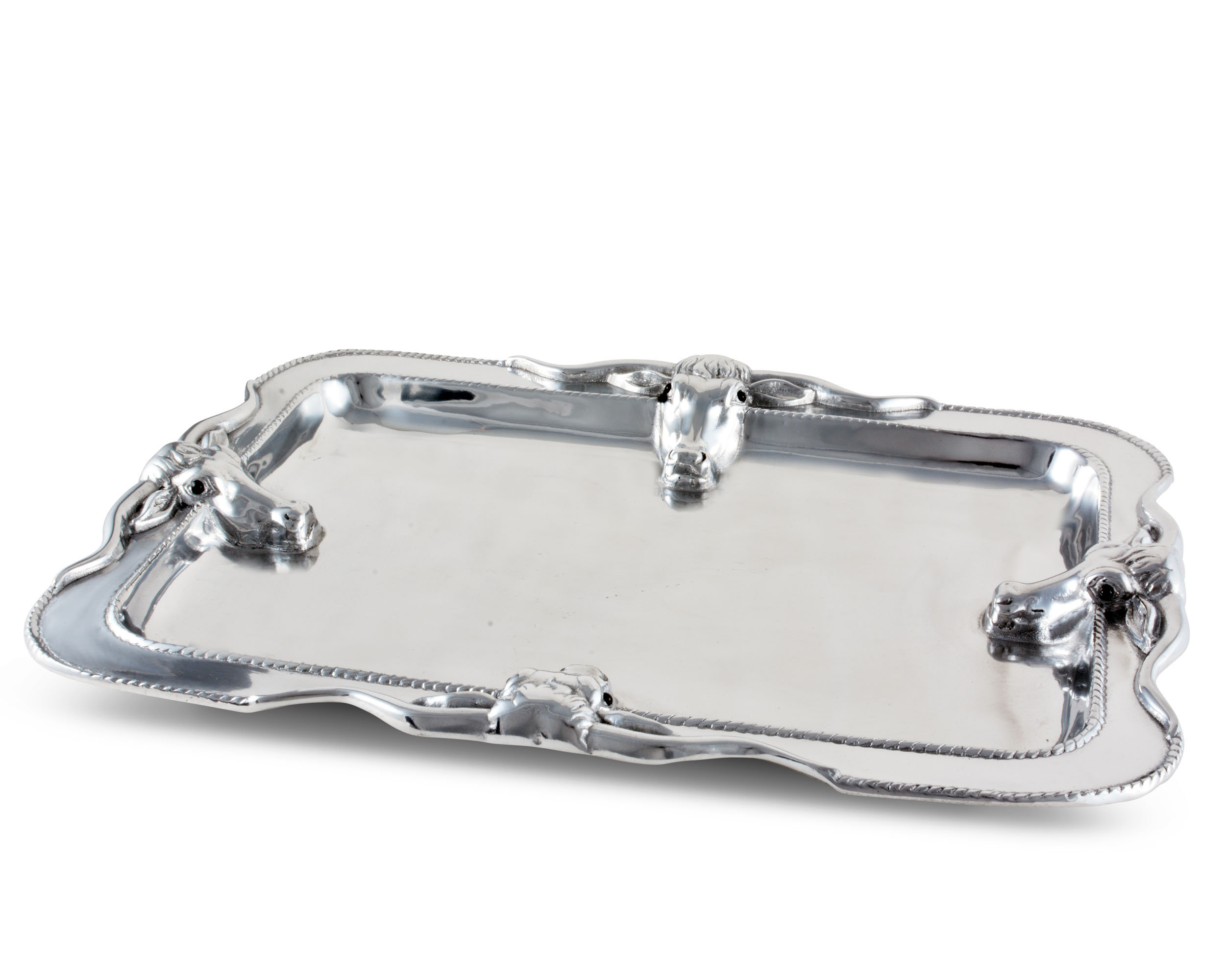 Arthur Court Designs Western Longhorn Platter | Wayfair
