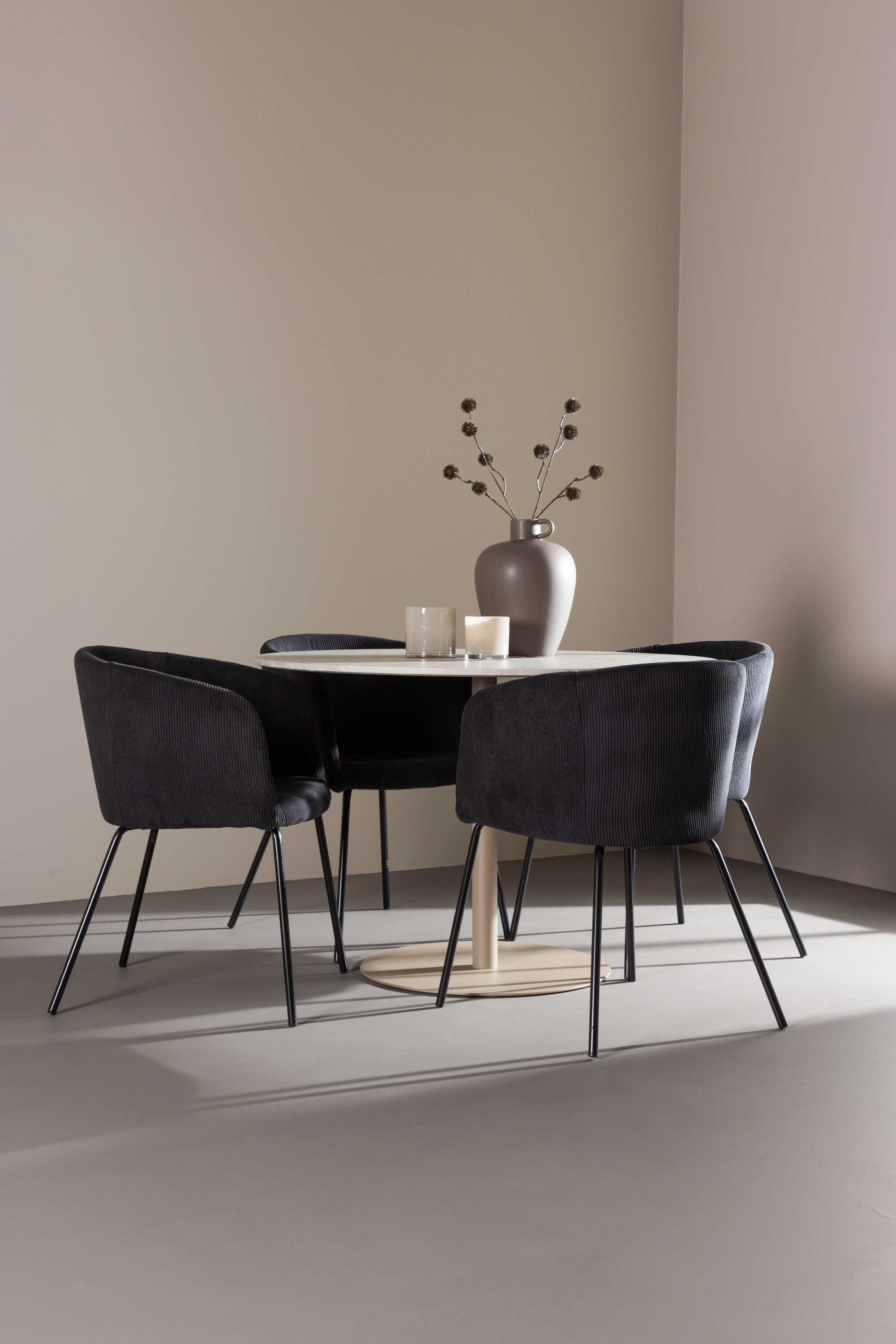 Mikado Living Rockwell 4 - Person Dining Set | Wayfair.co.uk