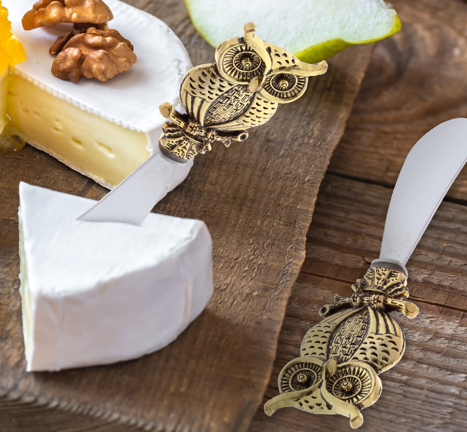 CoTa Global Kitchabon Gold Stainless Steel Dip & Cheese Spreader ...