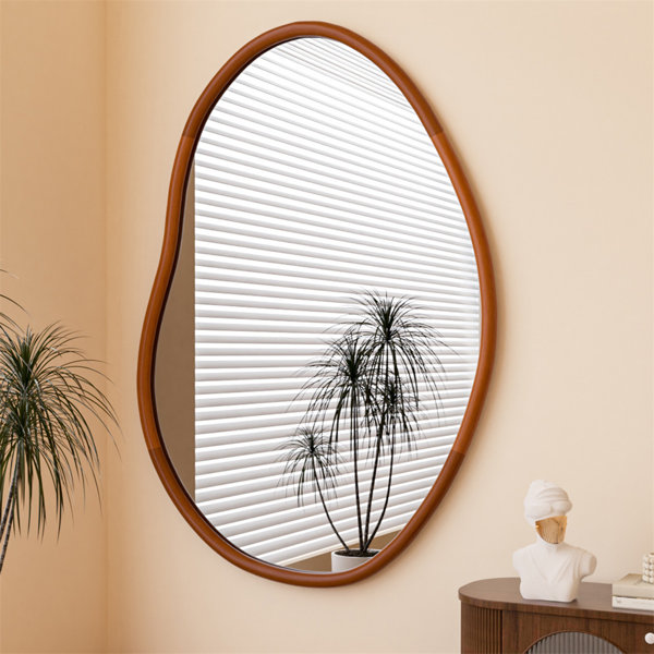 Canora Grey Atharva Solid Wood Novelty Mirror | Wayfair.co.uk