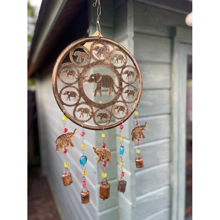 Dakota Fields Braxtin Metal Animals Wind Chime | Wayfair.co.uk