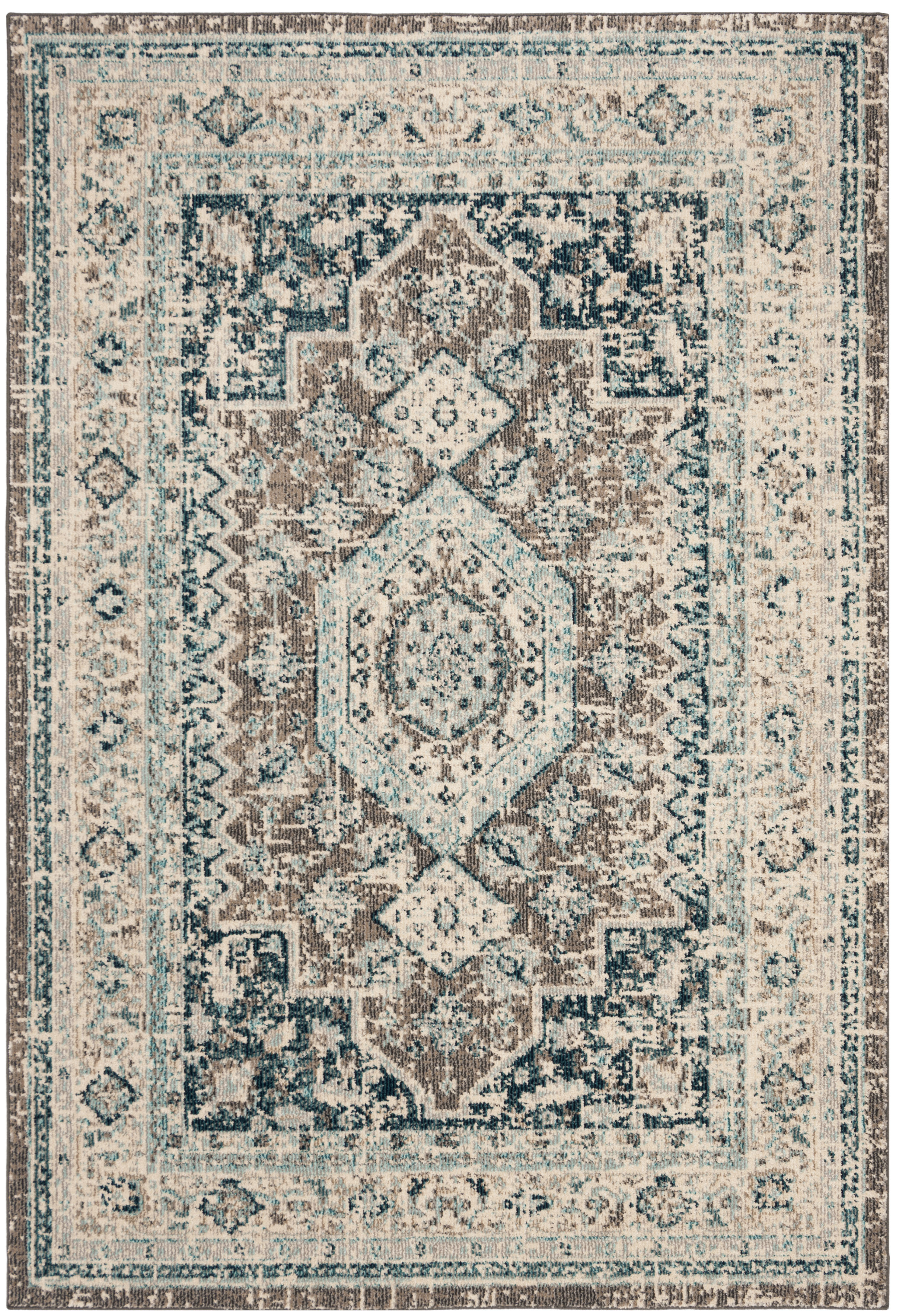 Bungalow Rose Dostie 100 Performance Oriental Rug & Reviews | Wayfair
