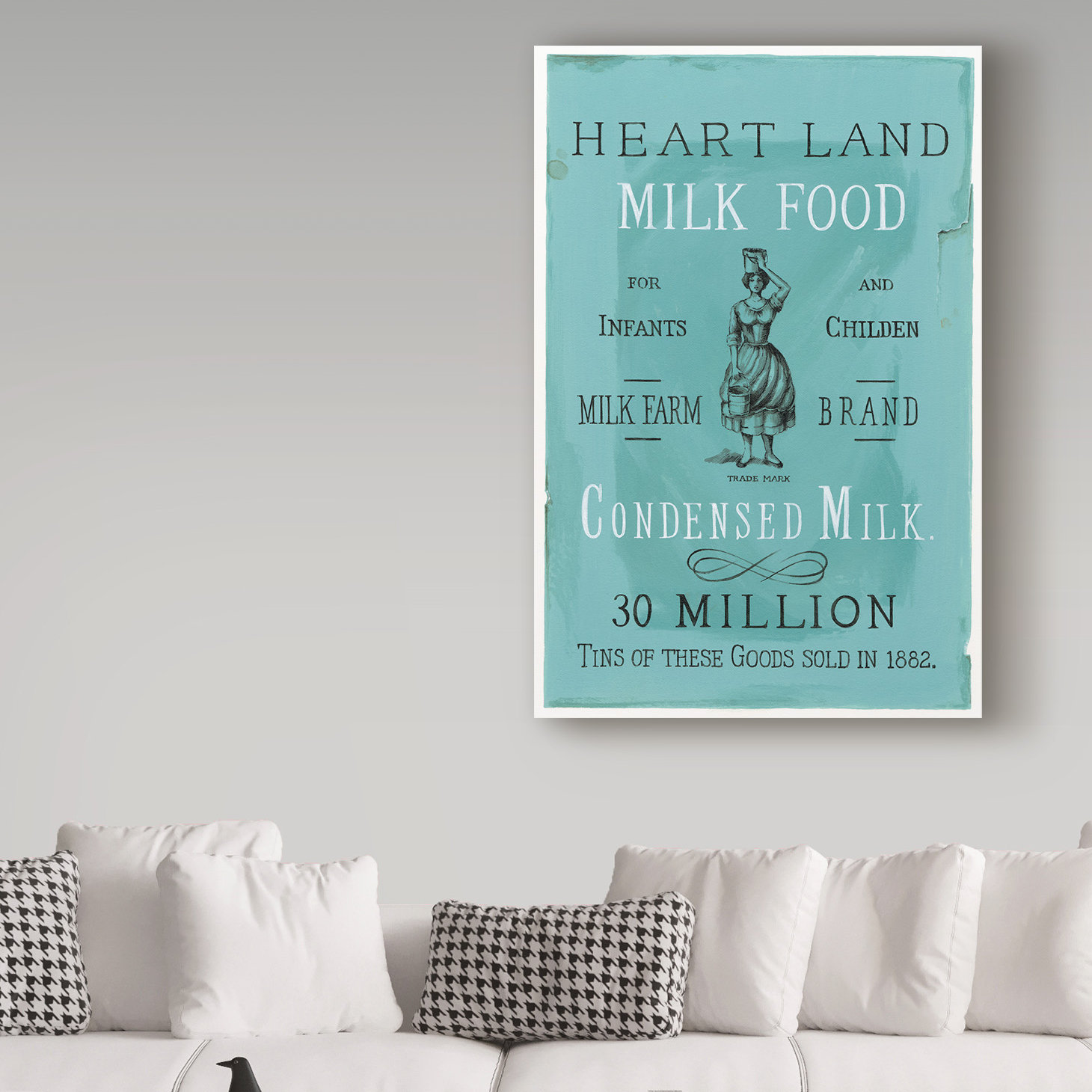 Trinx 'Condensed Milk' Vintage Advertisement on Wrapped Canvas ...