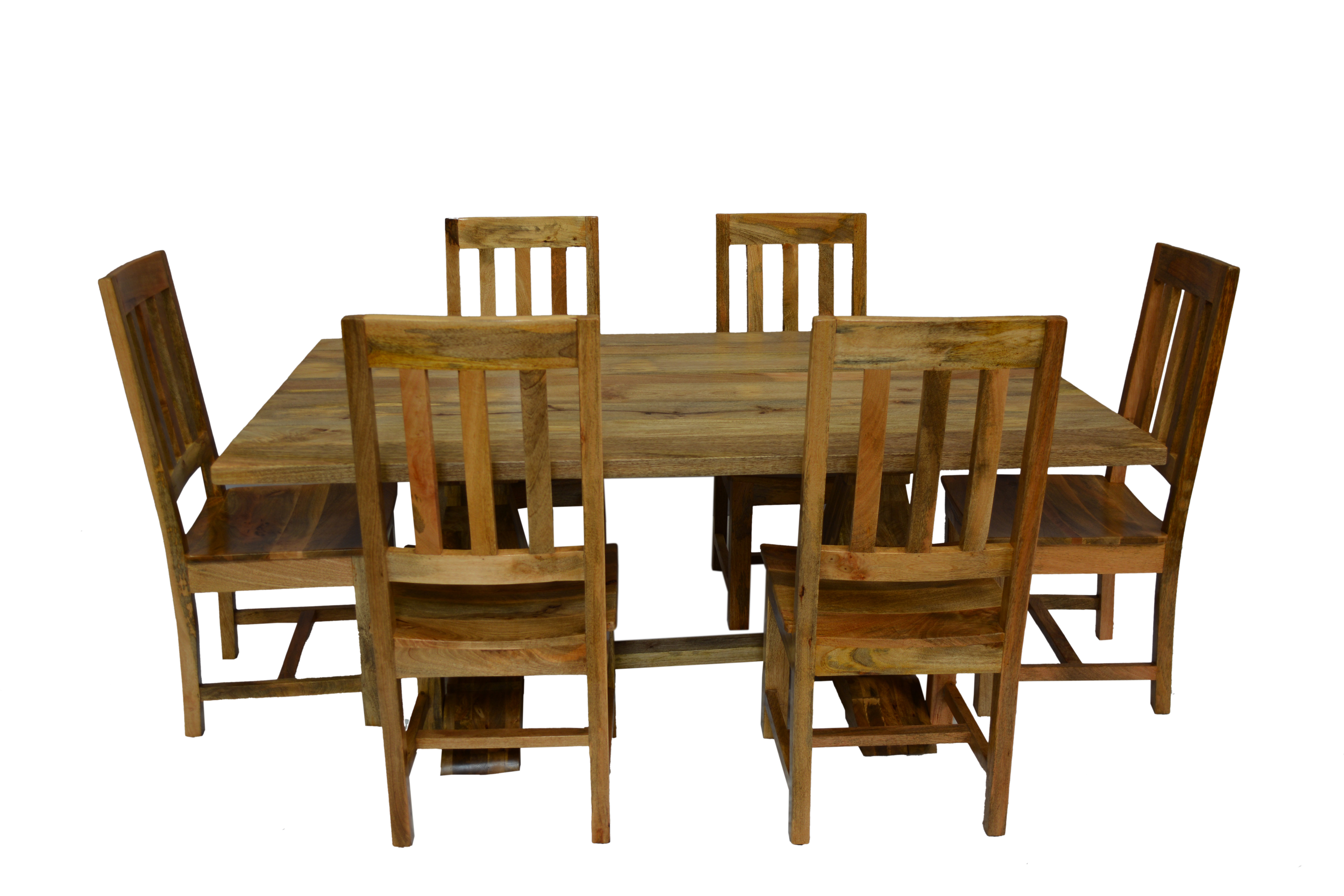 Millwood Pines Fyn 7 - Piece Mango Solid Wood Dining Set - Wayfair Canada